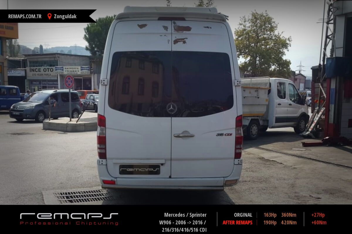 Mercedes Sprinter W906 - 2006 -> 2016 216/316/416/516 CDI Chip Tuning ...