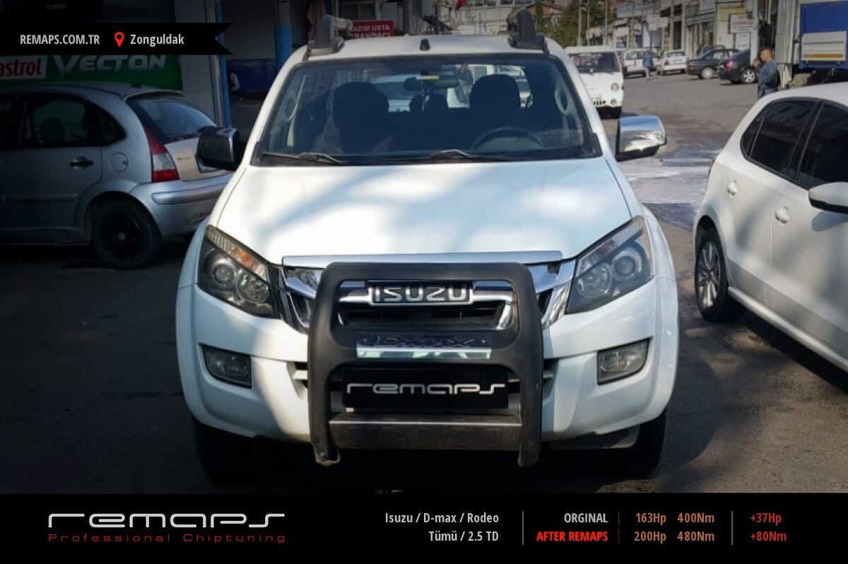 Isuzu D-max / Rodeo Tümü 2.5 TD Chip Tuning, Performans, Yakıt ...