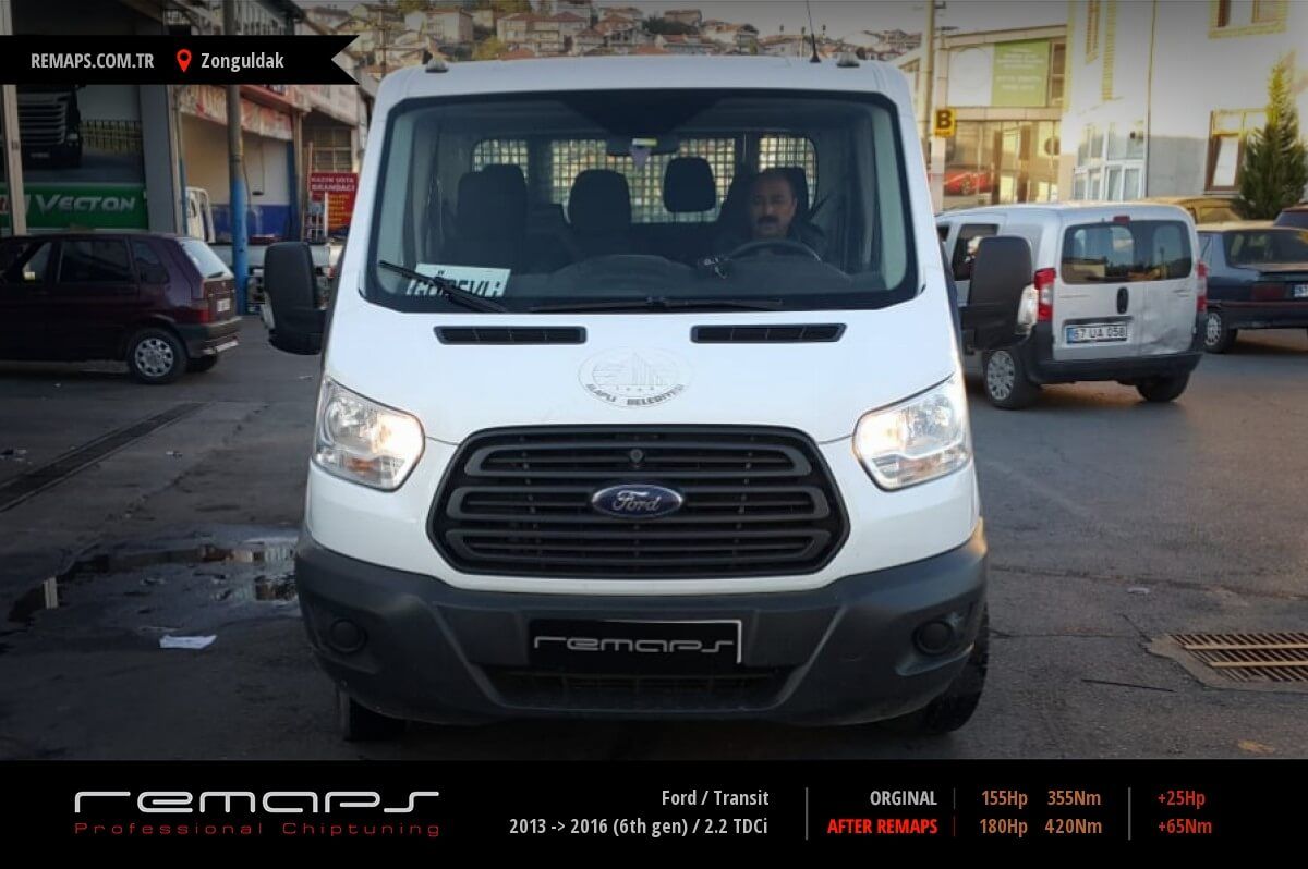 Ford Transit 2013 -> 2016 (6th gen) 2.2 TDCi Chip Tuning, Performans ...