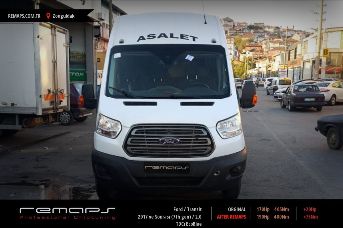 Ford Transit 2017 ve Sonrası (7th gen) 2.0 TDCi EcoBlue Chip Tuning ...