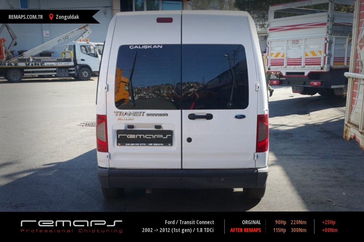 Ford Transit Connect 2002 -> 2012 (1st gen) 1.8 TDCi Chip Tuning ...