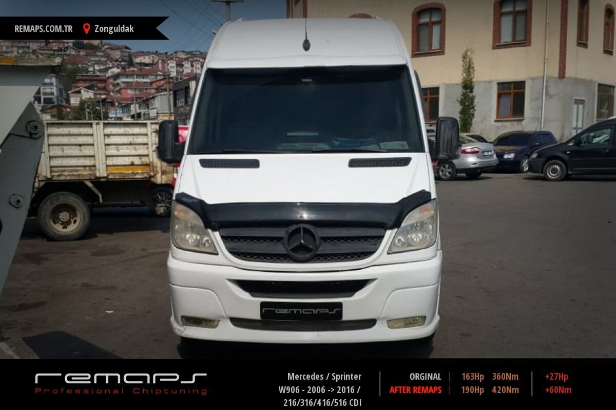 Mercedes Sprinter W906 - 2006 -> 2016 216/316/416/516 CDI Chip Tuning ...