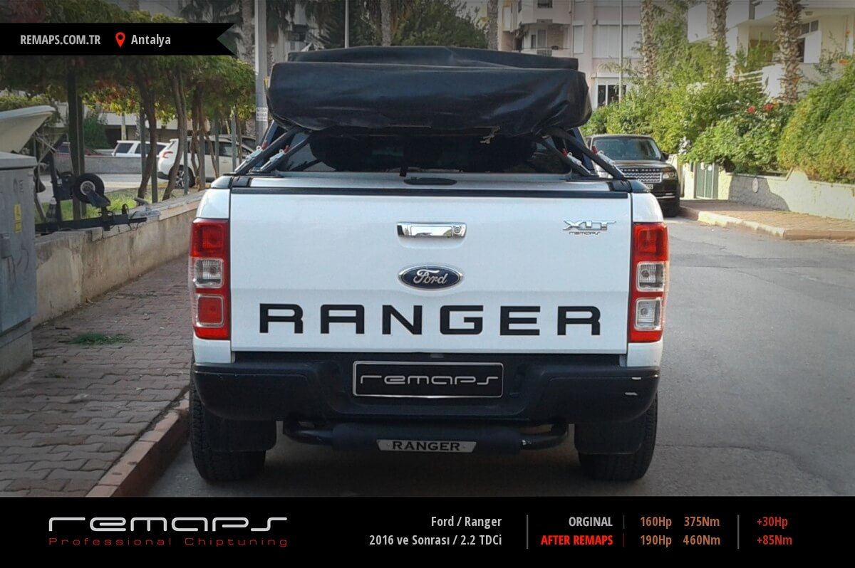 Ford Ranger 2016 ve Sonrası 2.2 TDCi Chip Tuning, Performans, Yakıt ...