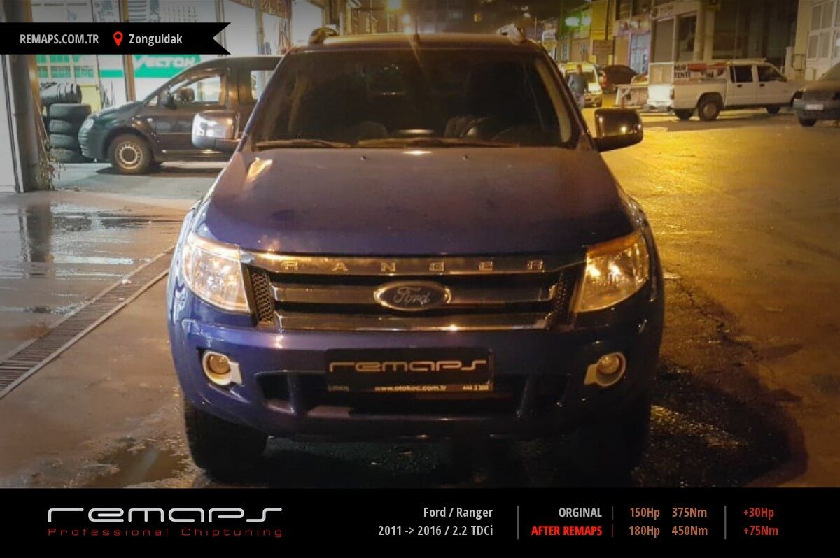 Ford Ranger 2011 -> 2016 2.2 TDCi Chip Tuning, Performans, Yakıt ...