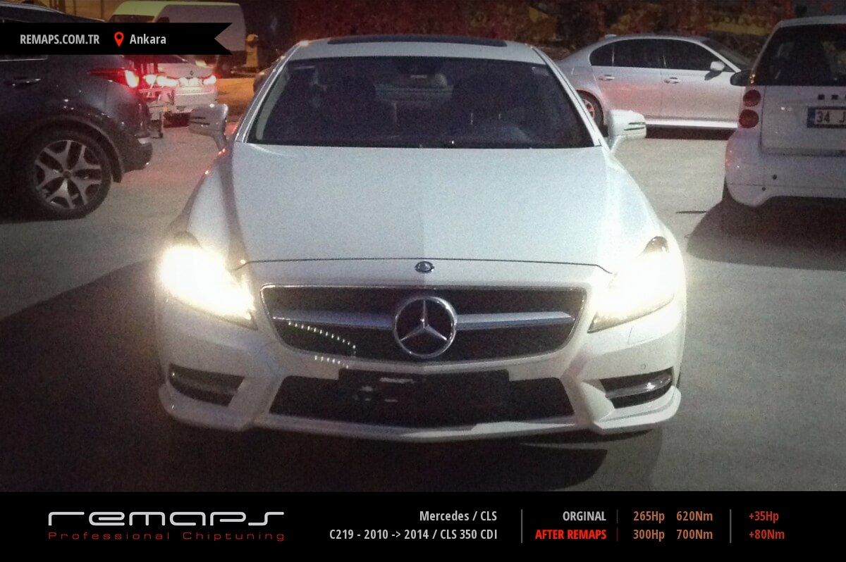 Mercedes CLS C218 - 2010 -> 2014 CLS 350 CDI Chip Tuning, Performans ...