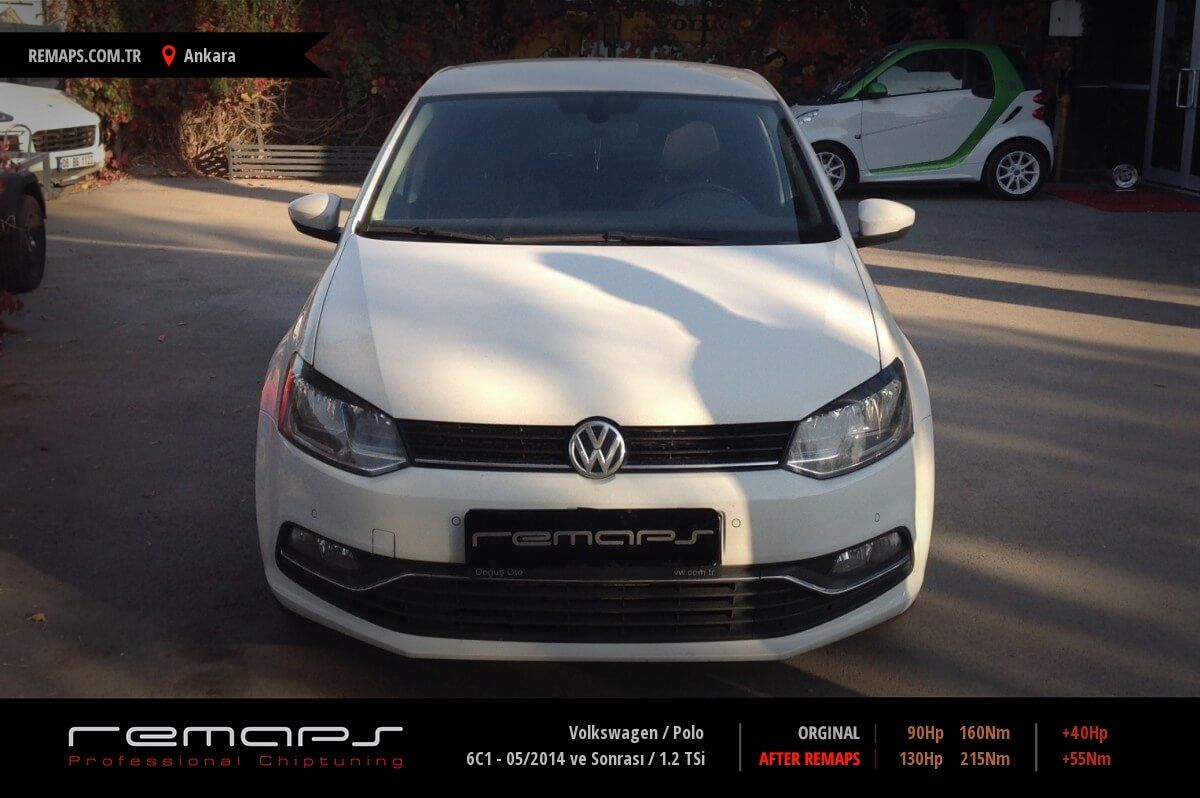 Volkswagen Polo 6C1 - 05/2014 ve Sonrası 1.2 TSi Chip Tuning ...
