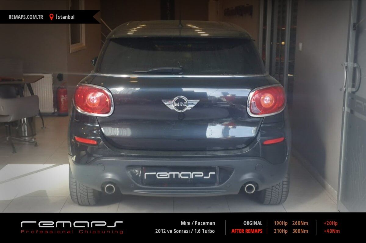 Mini Paceman 2012 ve Sonrası 1.6 Turbo Chip Tuning, Performans, Yakıt ...