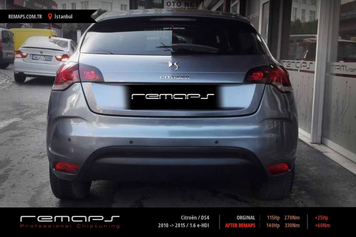 Citroën DS4 2010 -> 2015 1.6 e-HDI Chip Tuning, Performans, Yakıt ...