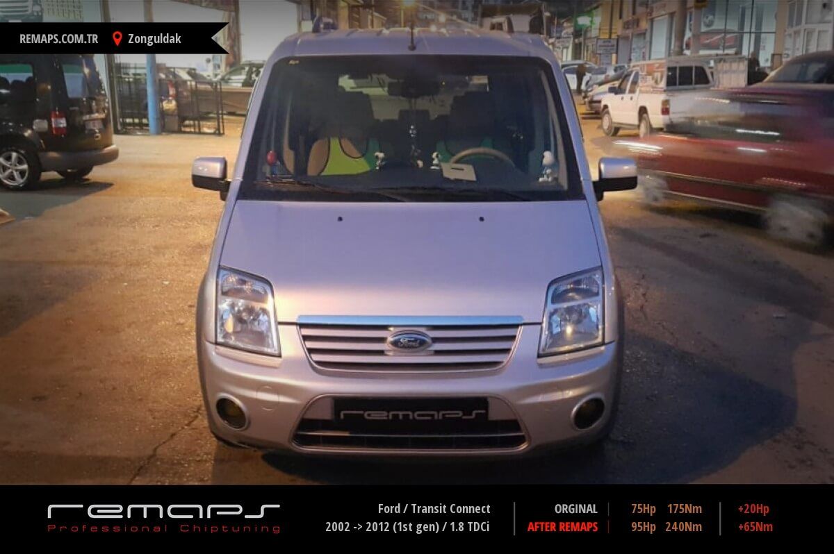 Ford Transit Connect 2002 -> 2012 (1st gen) 1.8 TDCi Chip Tuning ...