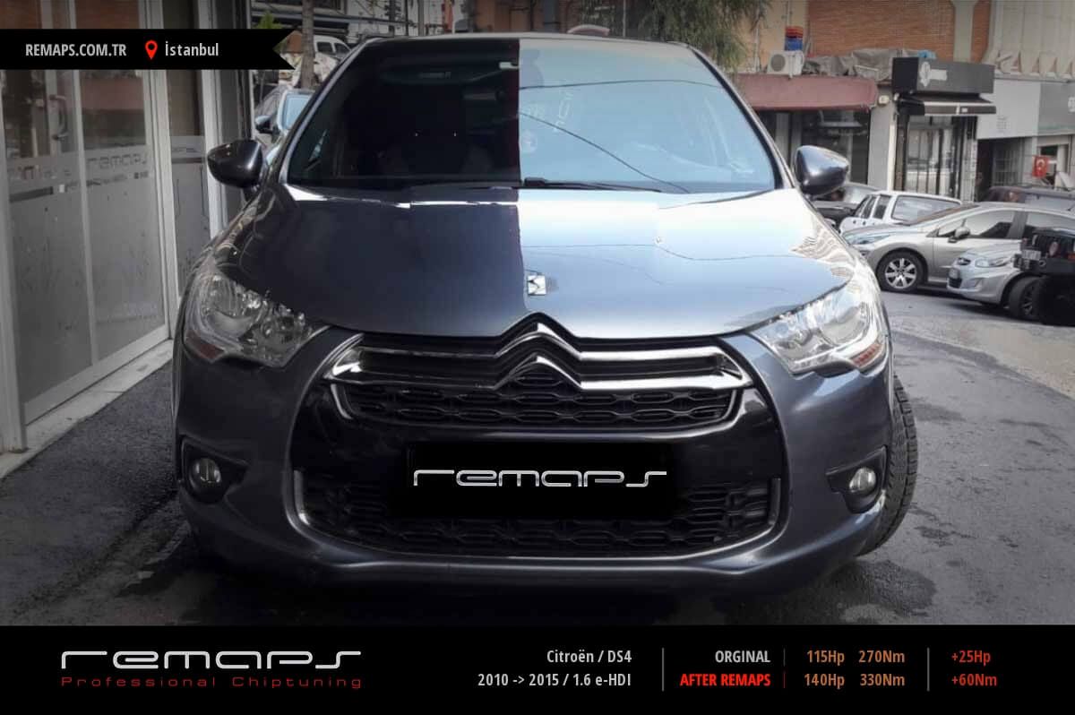 Citroën DS4 2010 -> 2015 1.6 e-HDI Chip Tuning, Performans, Yakıt ...