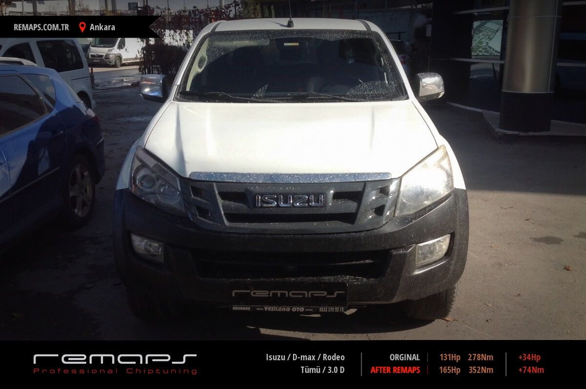 Isuzu D-max / Rodeo Tümü 3.0 D Chip Tuning, Performans, Yakıt Tasarrufu ...