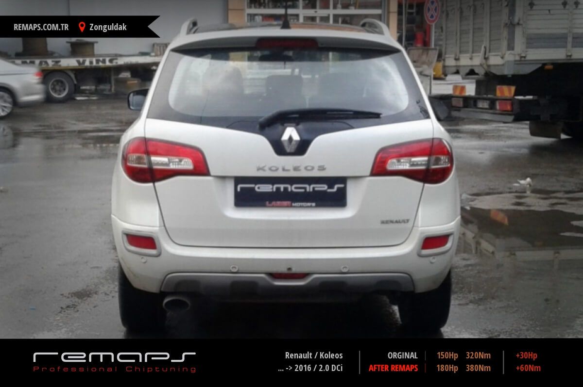 Renault Koleos ... -> 2016 2.0 DCi Chip Tuning, Performans, Yakıt ...
