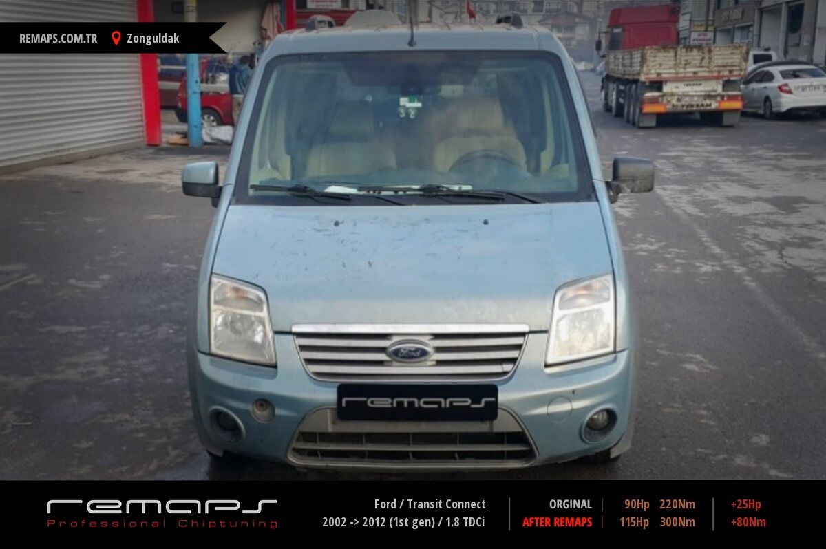 Ford Transit Connect 2002 -> 2012 (1st gen) 1.8 TDCi Chip Tuning ...