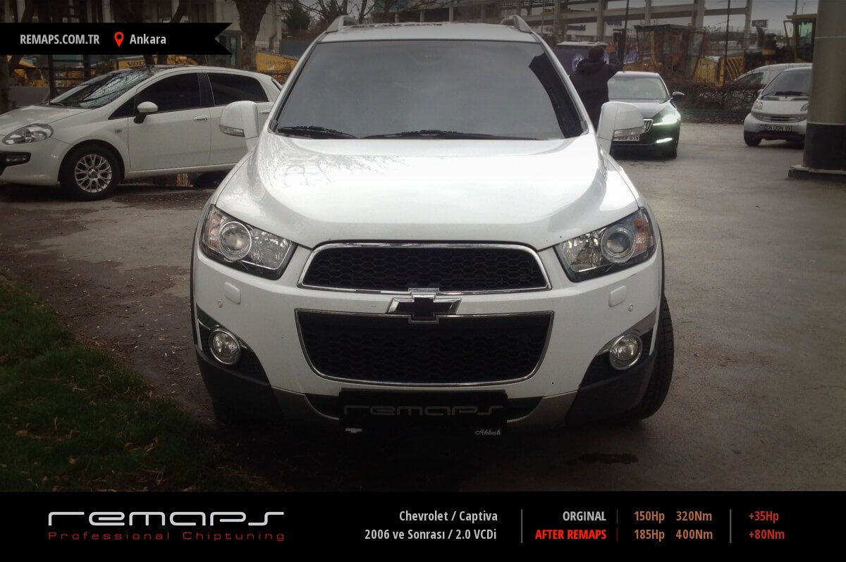 Chevrolet Captiva 2006 ve Sonrası 2.0 VCDi Chip Tuning, Performans ...