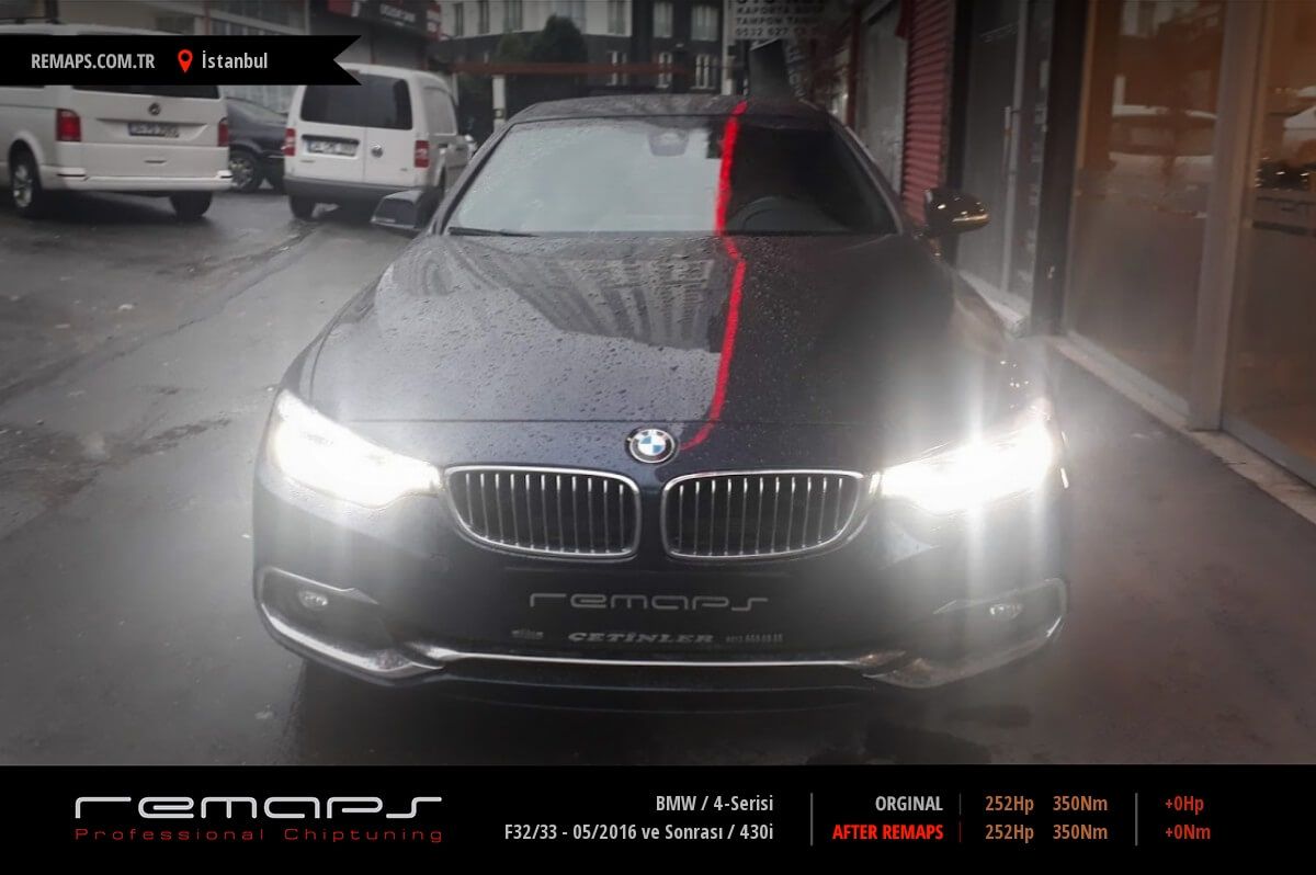 BMW 4-Serisi F32/33 - 05/2016 ve Sonrası 430i Chip Tuning, Performans ...