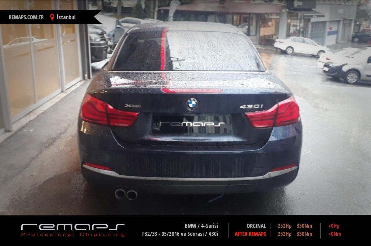 BMW 4-Serisi F32/33 - 05/2016 ve Sonrası 430i Chip Tuning, Performans ...