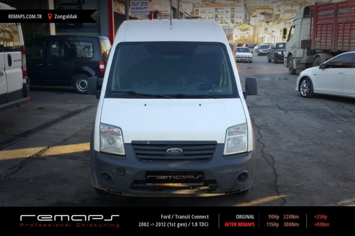 Ford Transit Connect 2002 -> 2012 (1st gen) 1.8 TDCi Chip Tuning ...