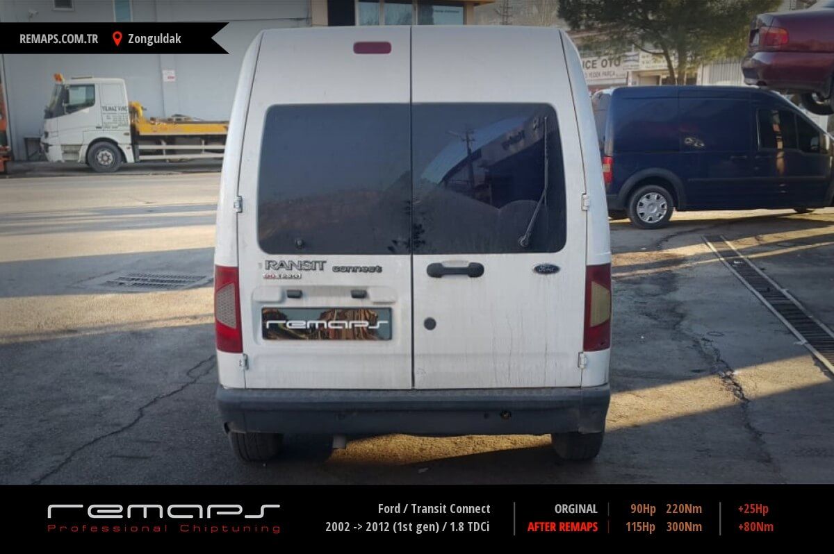 Ford Transit Connect 2002 -> 2012 (1st gen) 1.8 TDCi Chip Tuning ...