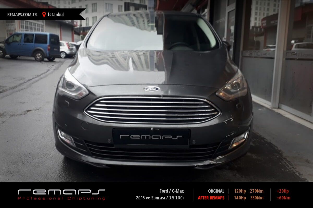 Ford C-Max 2015 ve Sonrası 1.5 TDCi Chip Tuning, Performans, Yakıt ...