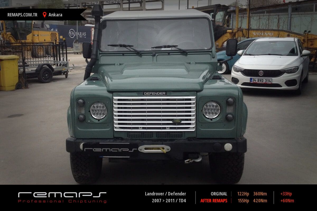 Landrover Defender 2007 > 2011 TD4 Chip Tuning, Performans, Yakıt ...