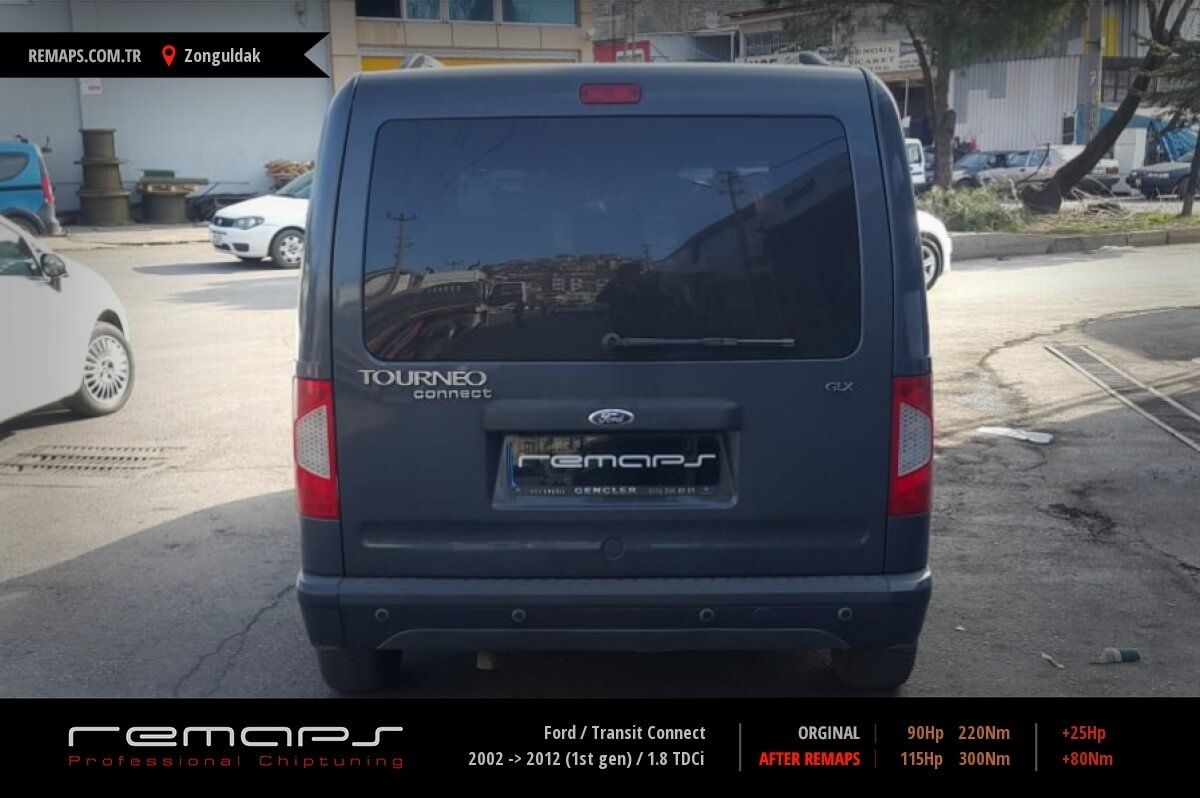 Ford Transit Connect 2002 -> 2012 (1st gen) 1.8 TDCi Chip Tuning ...