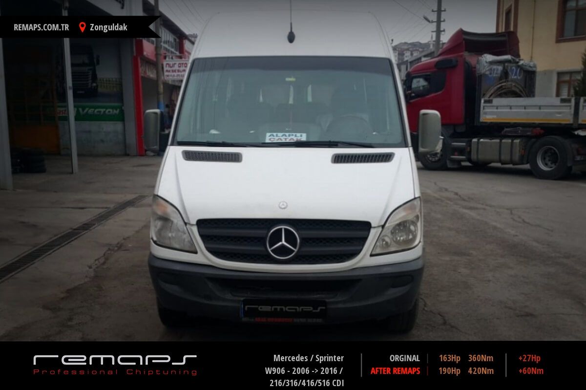 Mercedes Sprinter W906 - 2006 -> 2016 216/316/416/516 CDI Chip Tuning ...