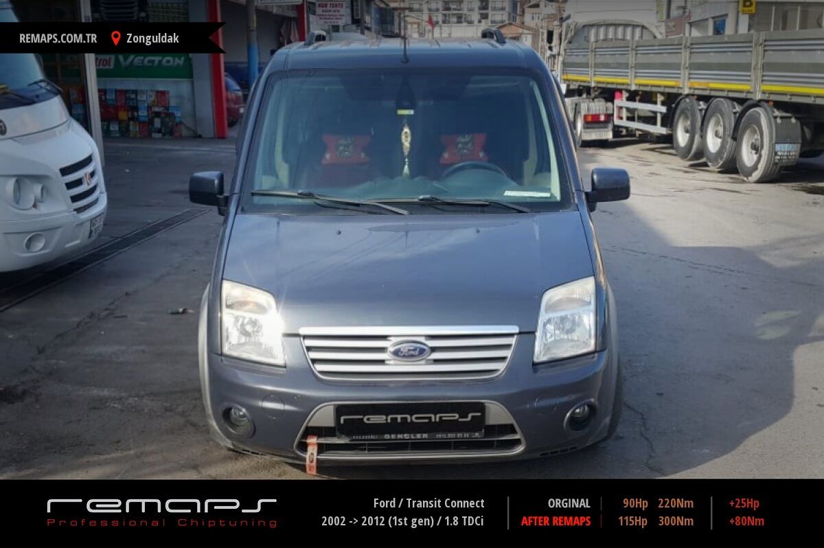 Ford Transit Connect 2002 -> 2012 (1st gen) 1.8 TDCi Chip Tuning ...