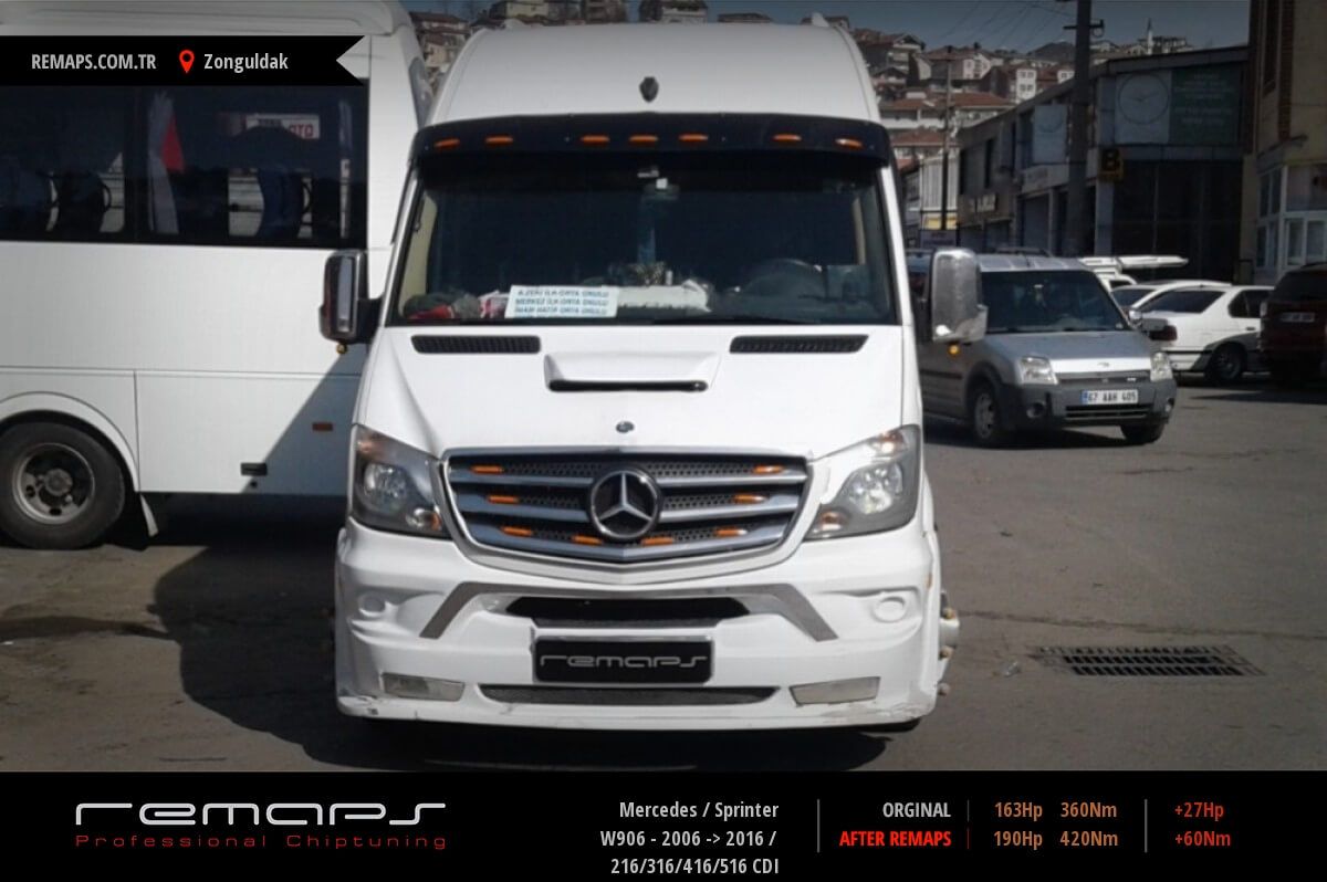 Mercedes Sprinter W906 - 2006 -> 2016 216/316/416/516 CDI Chip Tuning ...