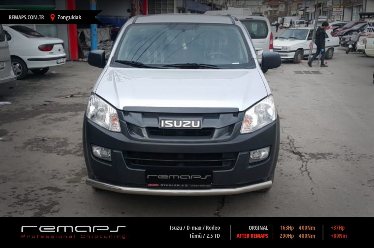 Isuzu D-max / Rodeo Tümü 2.5 TD Chip Tuning, Performans, Yakıt ...