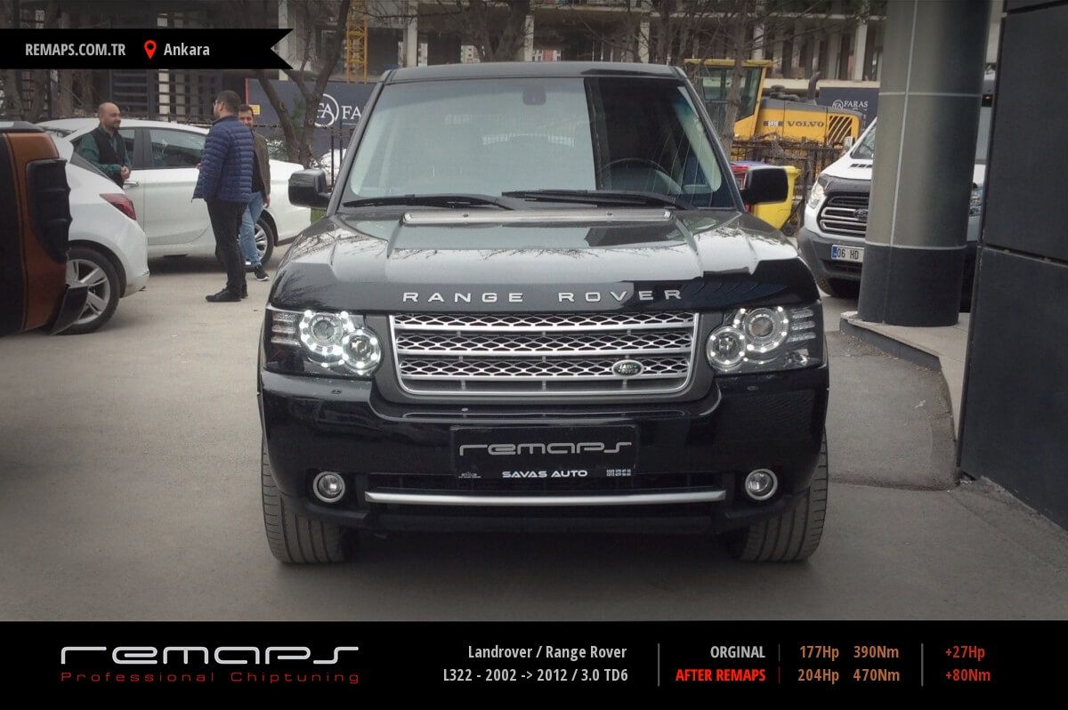 Landrover Range Rover L322 - 2002 -> 2012 3.0 TD6 Chip Tuning ...