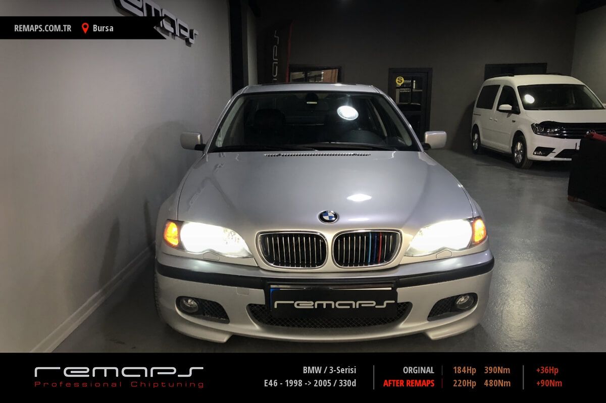 BMW 3-Serisi E46 - 1998 -> 2005 330d Chip Tuning, Performans, Yakıt ...