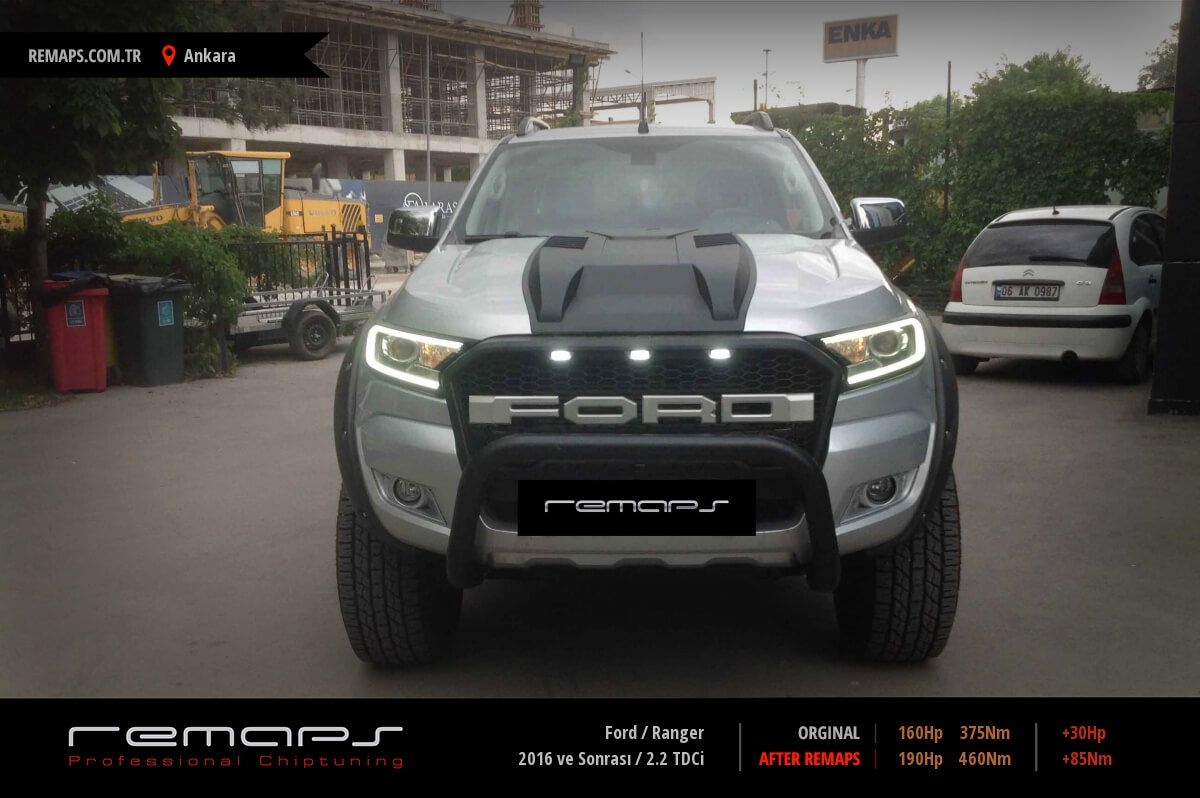 Ford Ranger 2016 ve Sonrası 2.2 TDCi Chip Tuning, Performans, Yakıt ...