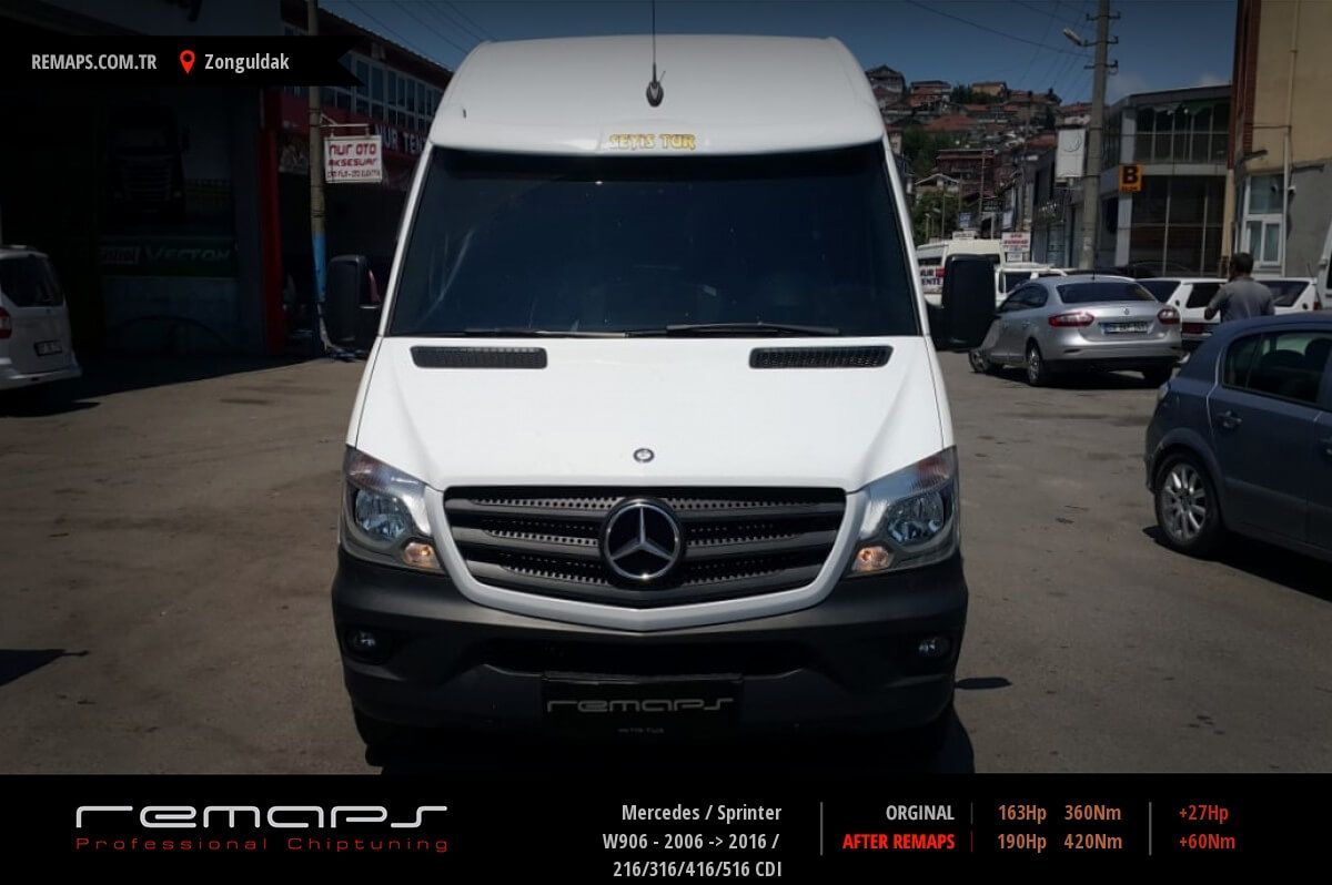 Mercedes Sprinter W906 - 2006 -> 2016 216/316/416/516 CDI Chip Tuning ...