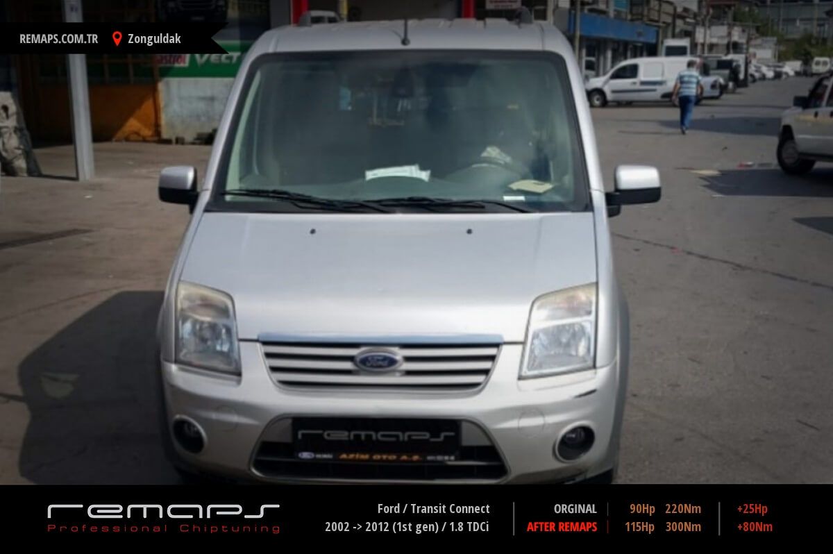 Ford Transit Connect 2002 -> 2012 (1st gen) 1.8 TDCi Chip Tuning ...