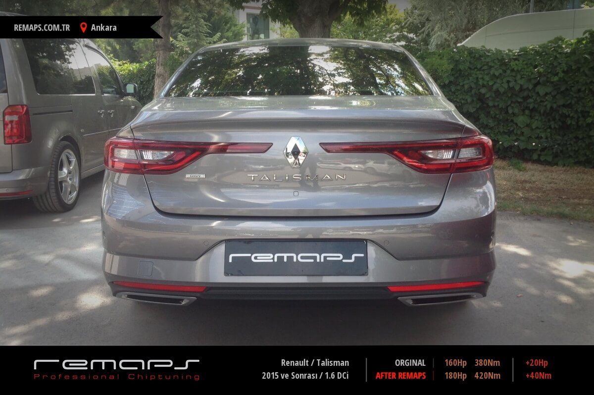 Renault Talisman 2015 ve Sonrası 1.6 DCi Chip Tuning, Performans, Yakıt ...