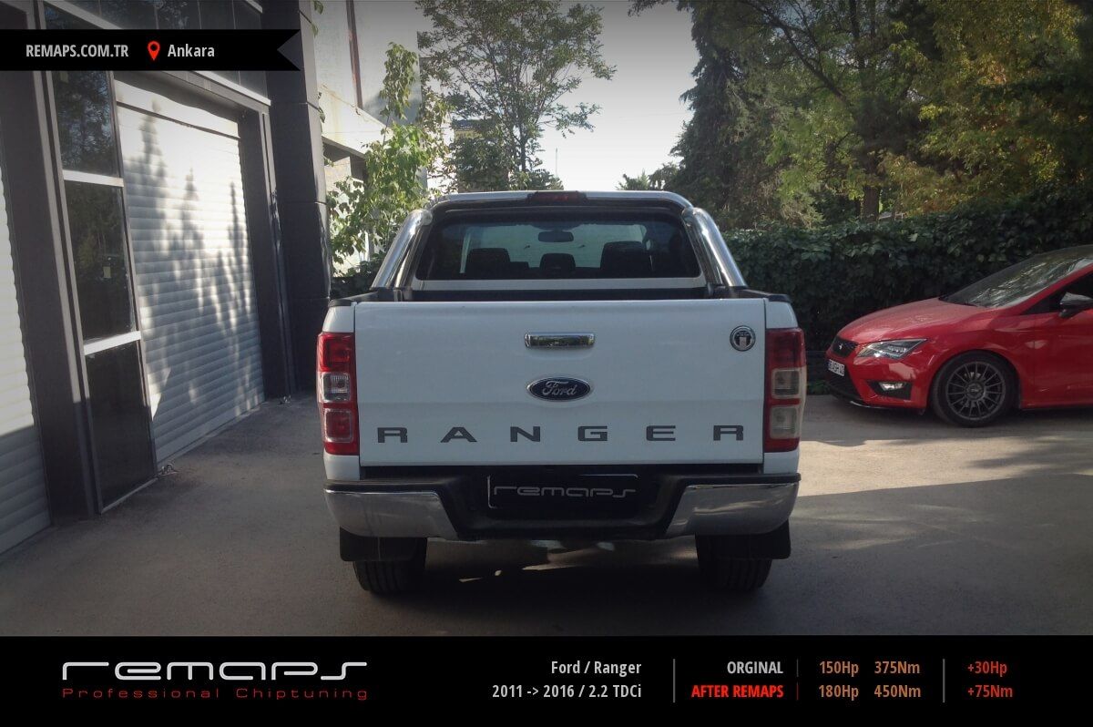Ford Ranger 2011 -> 2016 2.2 TDCi Chip Tuning, Performans, Yakıt ...