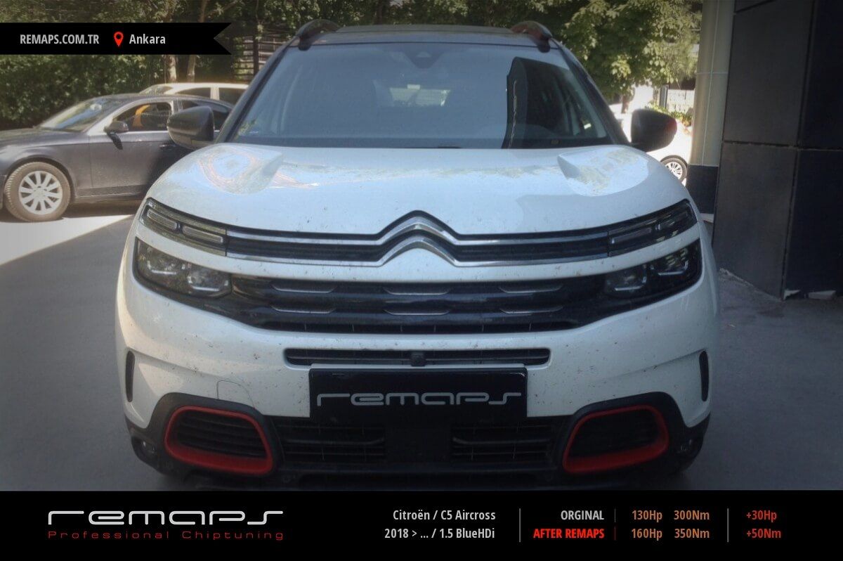 Citroën C5 Aircross 2018 > ... 1.5 BlueHDi Chip Tuning, Performans ...