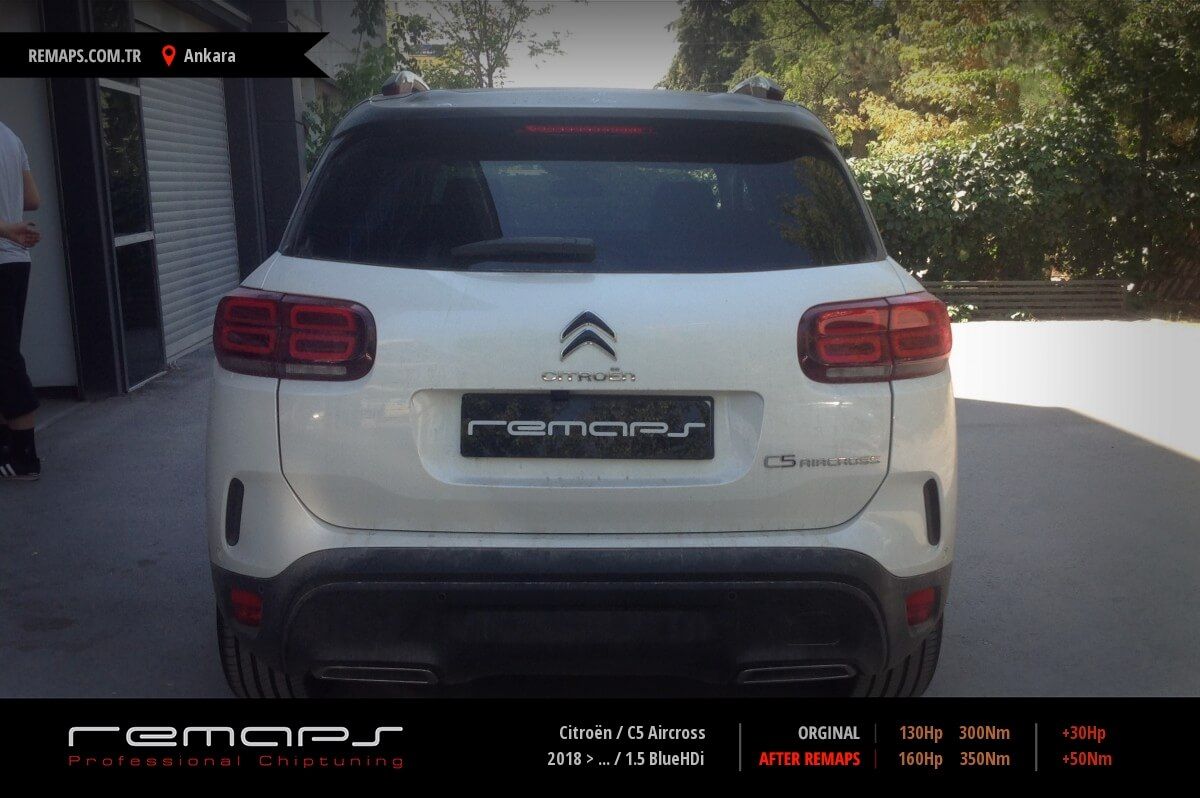 Citroën C5 Aircross 2018 > ... 1.5 BlueHDi Chip Tuning, Performans ...