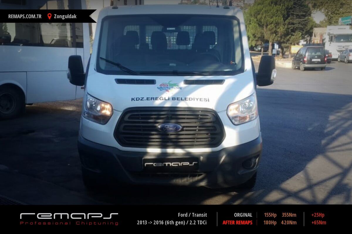 Ford Transit 2013 -> 2016 (6th gen) 2.2 TDCi Chip Tuning, Performans ...