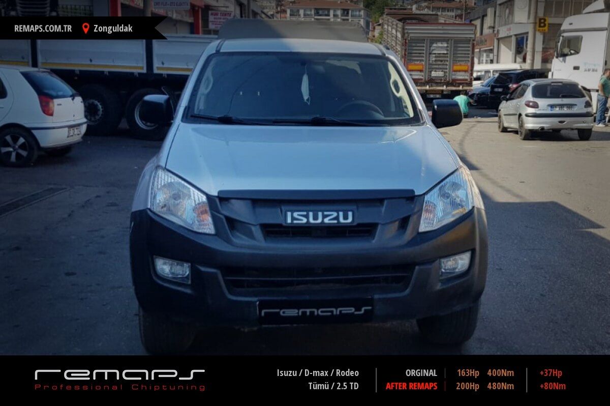 Isuzu D-max / Rodeo Tümü 2.5 TD Chip Tuning, Performans, Yakıt ...