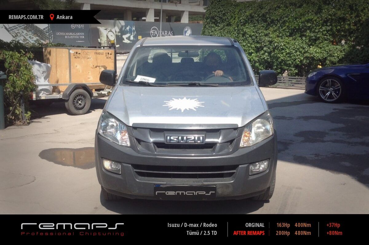 Isuzu D-max / Rodeo Tümü 2.5 TD Chip Tuning, Performans, Yakıt ...