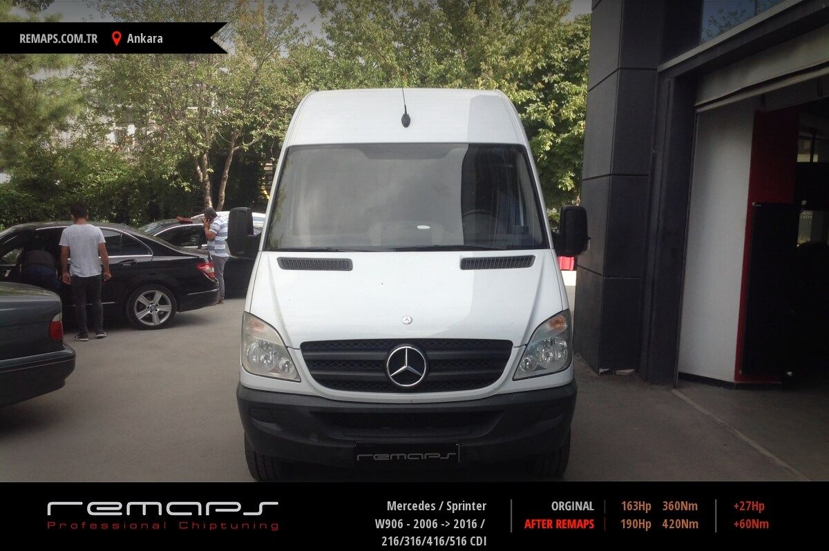Mercedes Sprinter W906 - 2006 -> 2016 216/316/416/516 CDI Chip Tuning ...