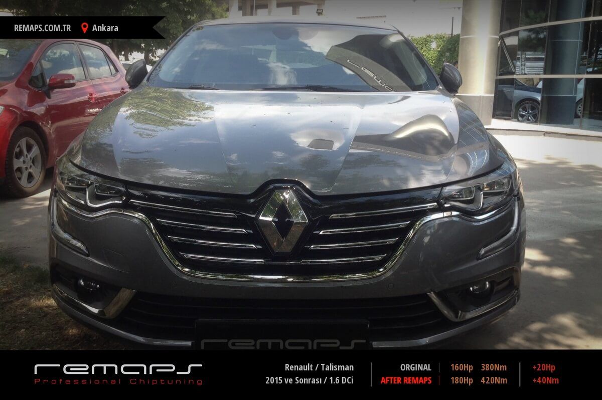 Renault Talisman 2015 ve Sonrası 1.6 DCi Chip Tuning, Performans, Yakıt ...