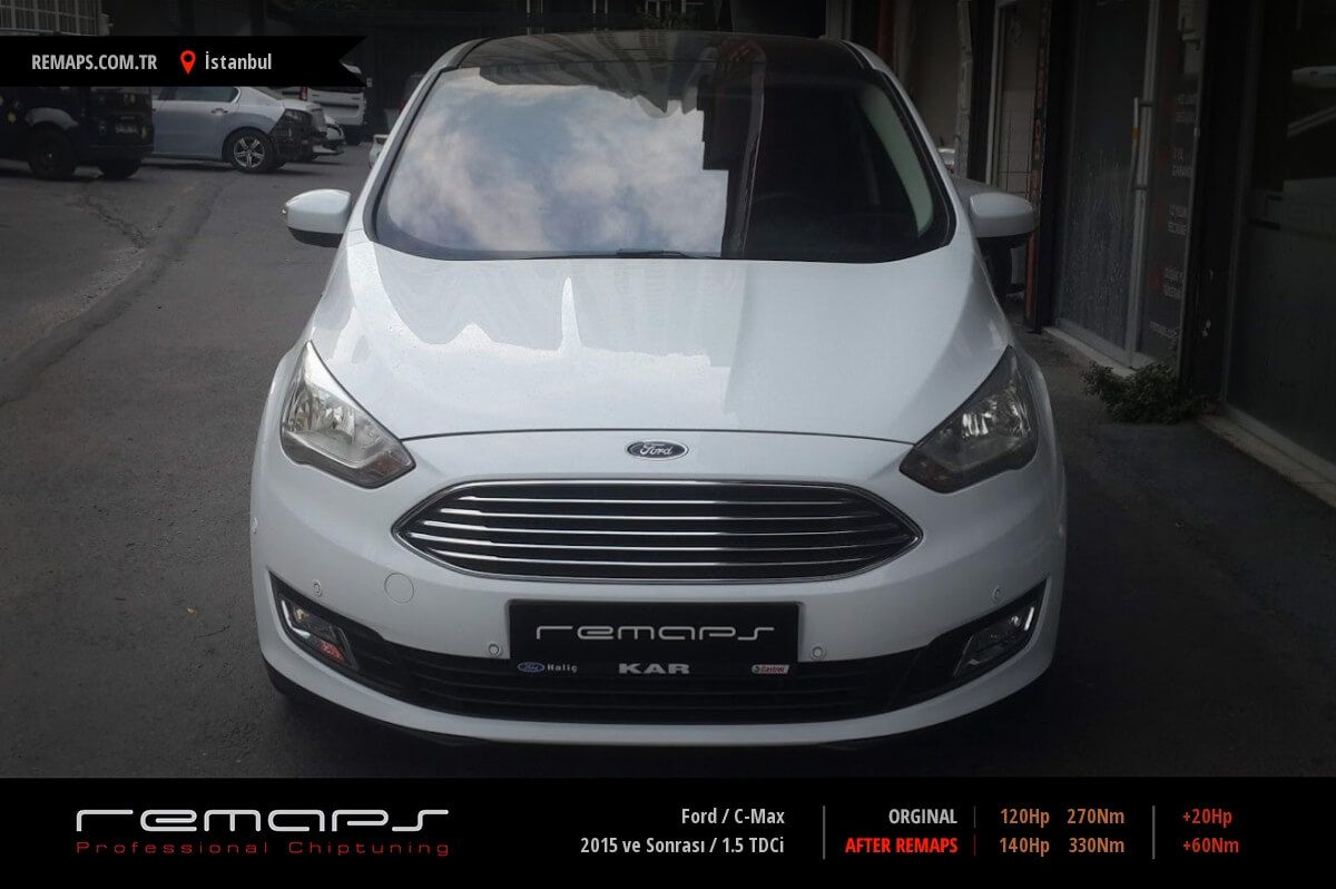 Ford C-Max 2015 ve Sonrası 1.5 TDCi Chip Tuning, Performans, Yakıt ...