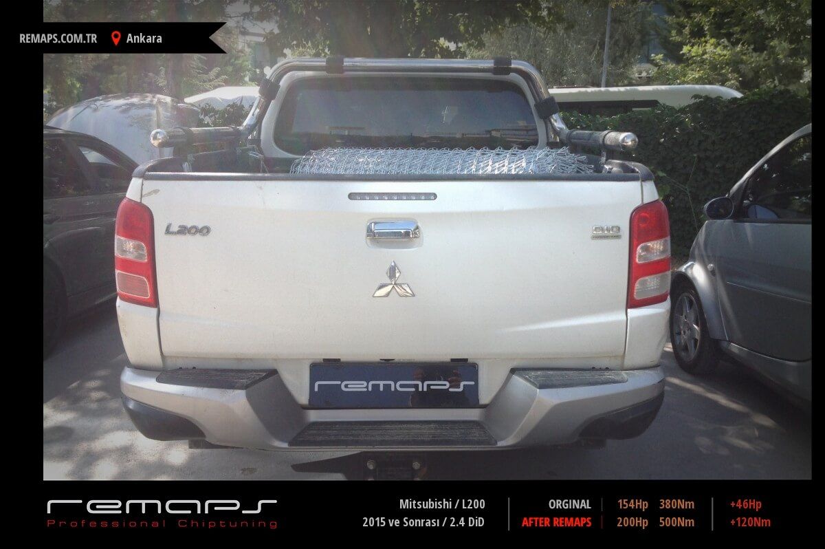 Mitsubishi L200 2015 ve Sonrası 2.4 DiD Chip Tuning, Performans, Yakıt ...
