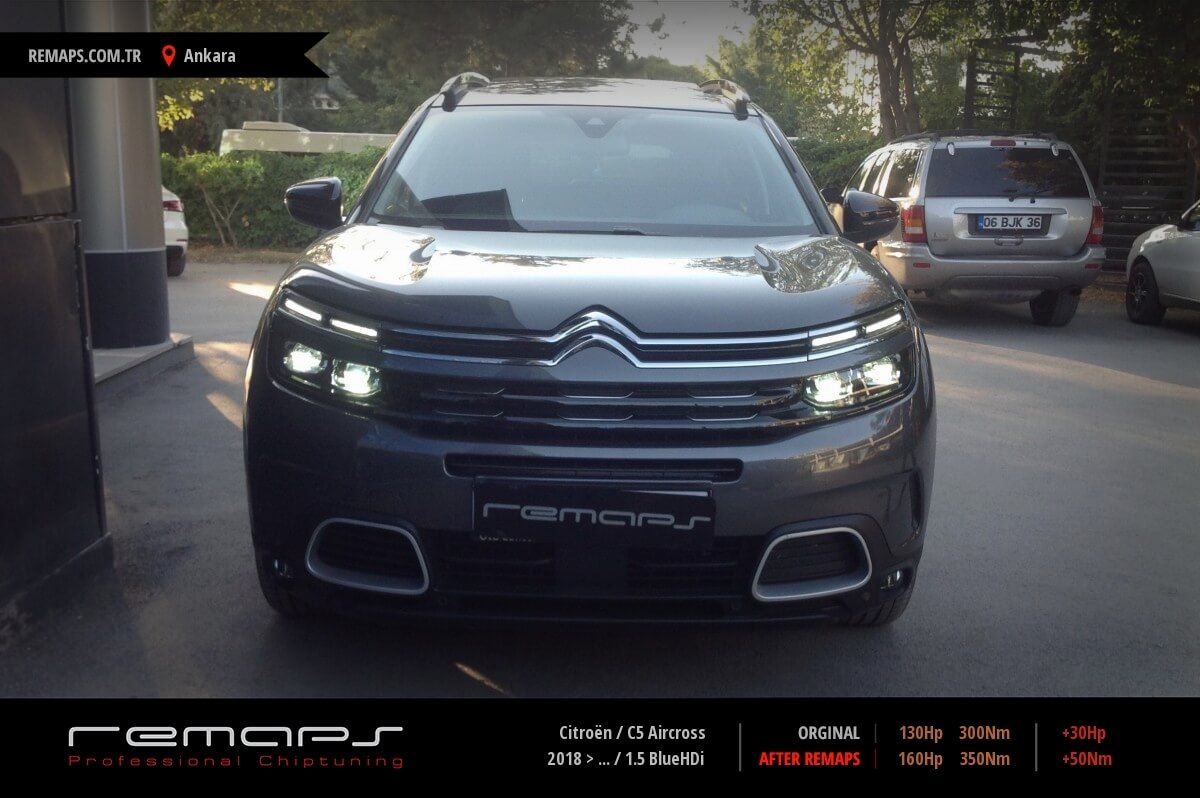 Citroën C5 Aircross 2018 > ... 1.5 BlueHDi Chip Tuning, Performans ...