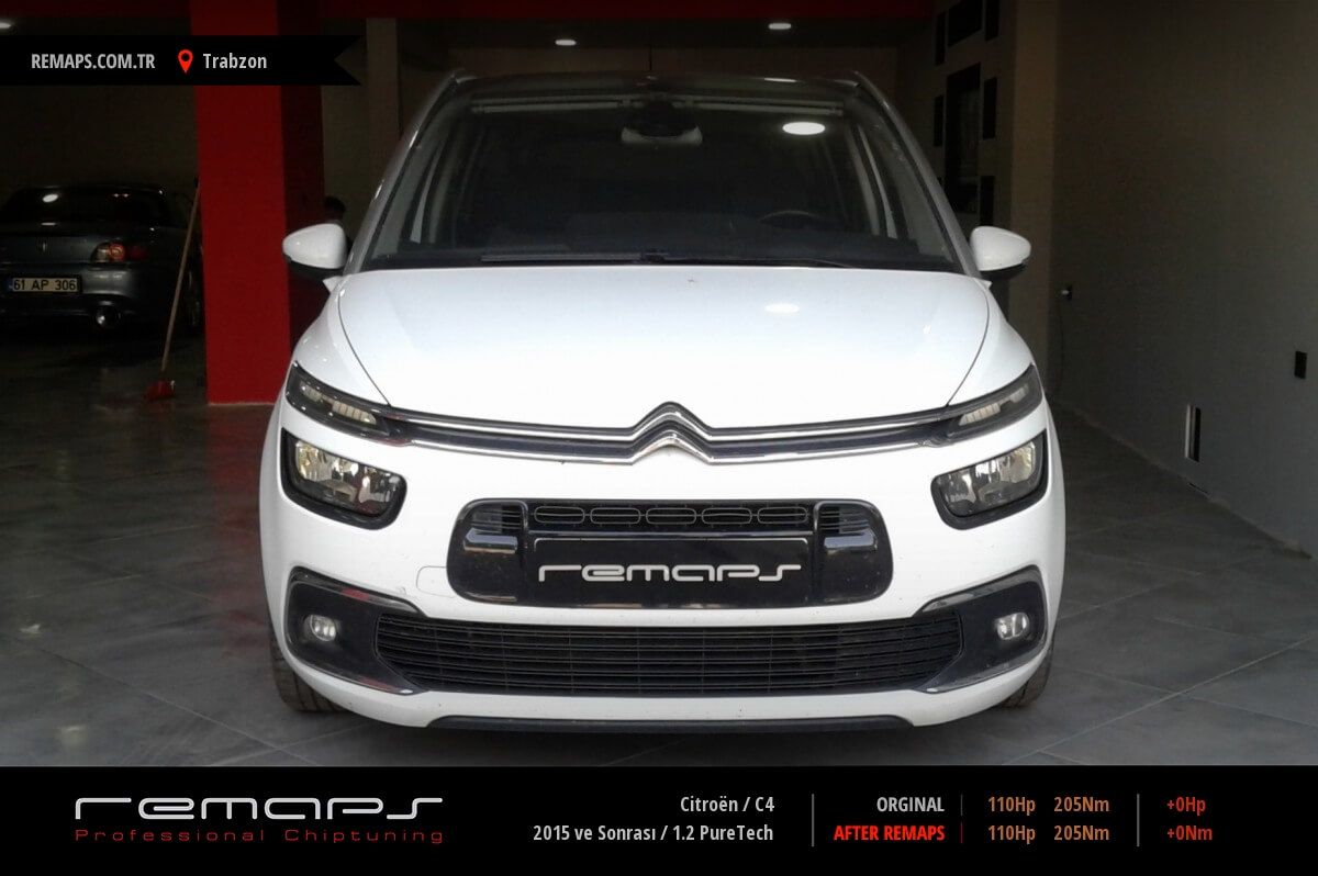 Citroën C4 2015 ve Sonrası 1.2 PureTech Chip Tuning, Performans, Yakıt ...