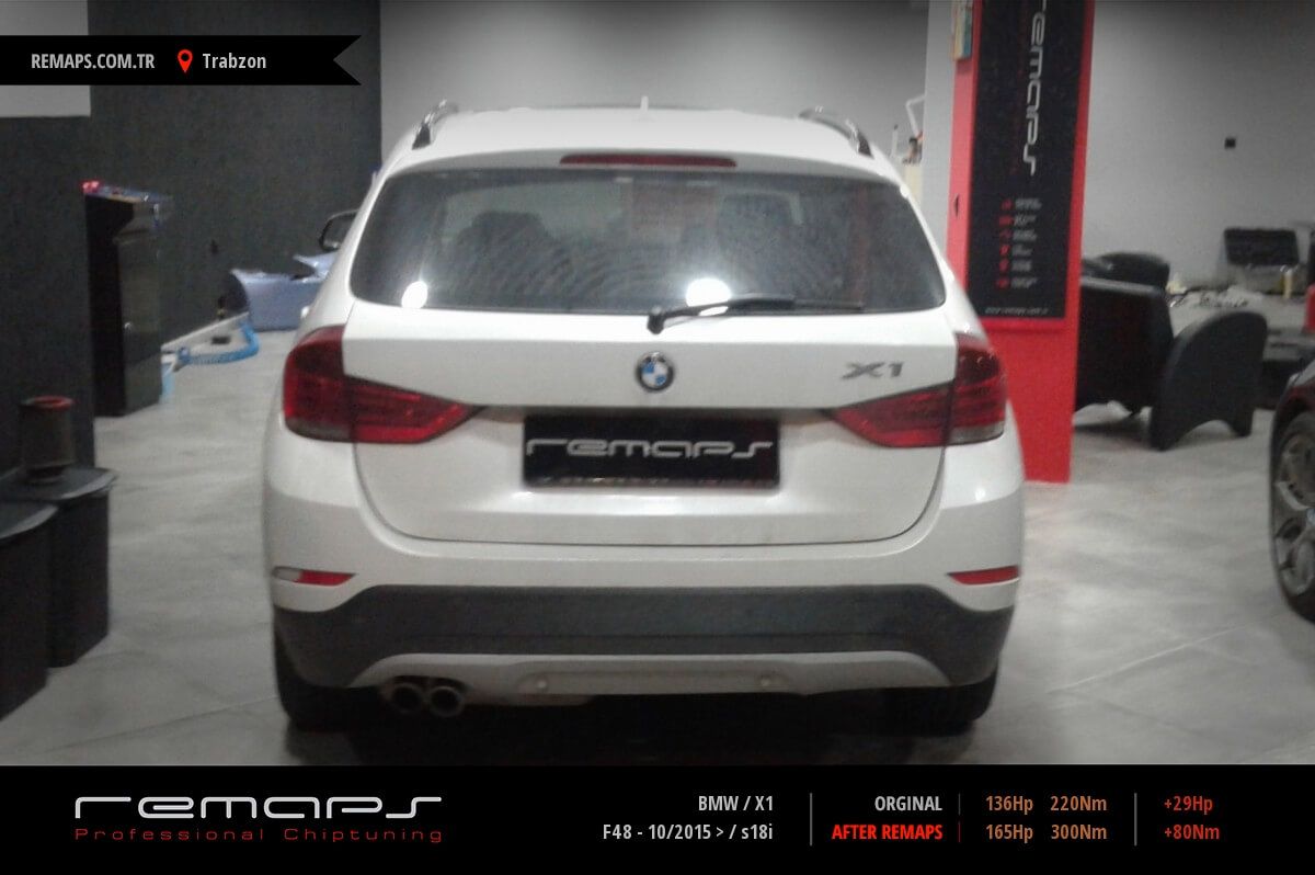BMW X1 F48 - 10/2015 > s18i Chip Tuning, Performans, Yakıt Tasarrufu ...