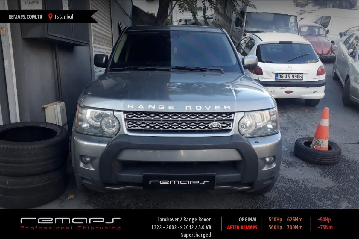 Landrover Range Rover L322 - 2002 -> 2012 5.0 V8 Supercharged Chip ...