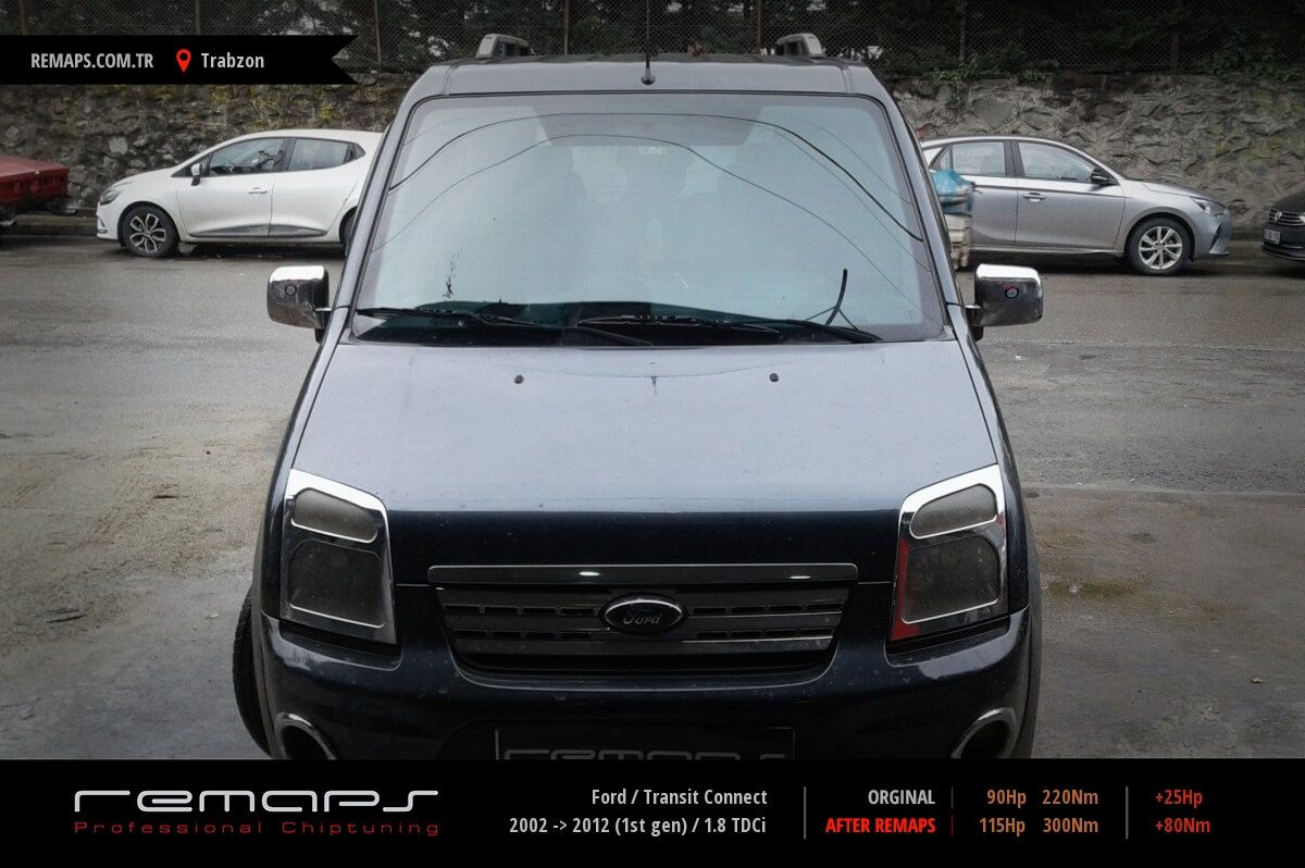 Ford Transit Connect 2002 -> 2012 (1st gen) 1.8 TDCi Chip Tuning ...